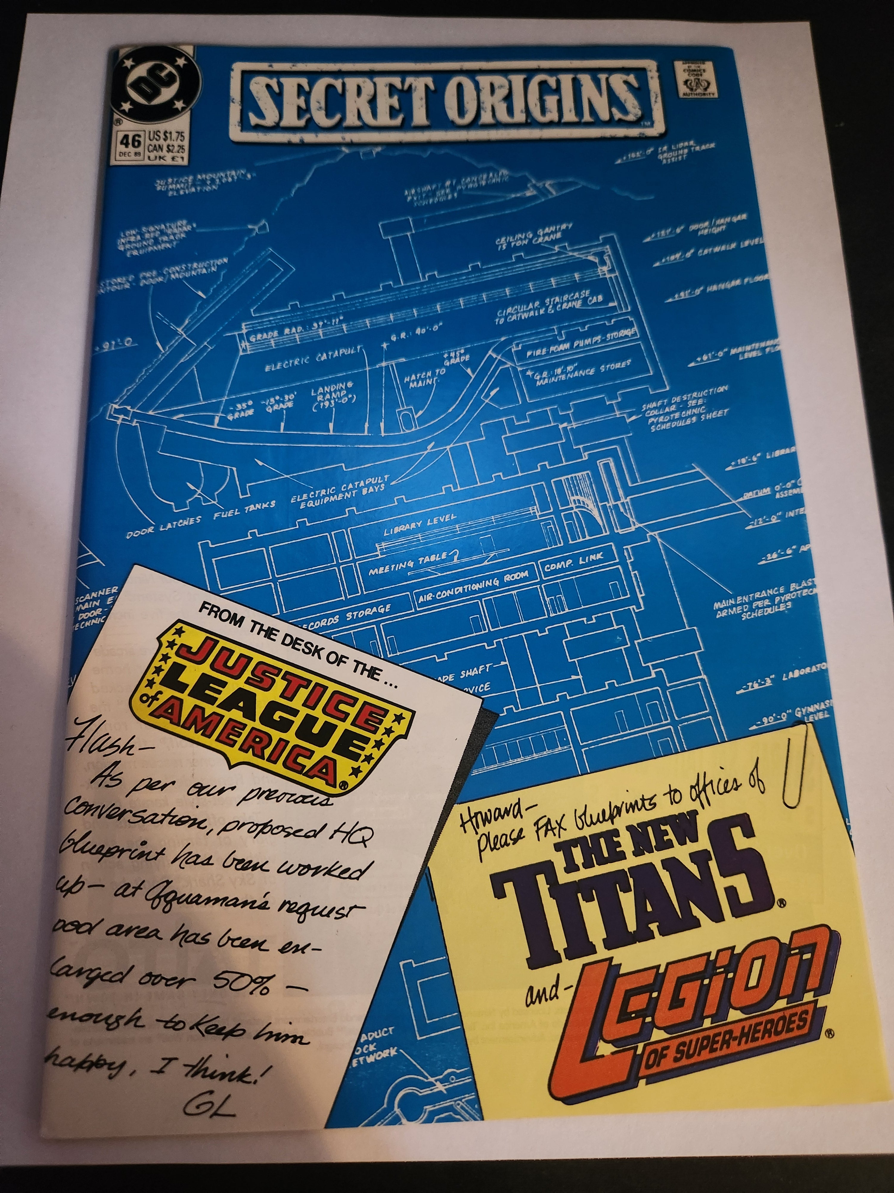 Secret Origins #46 DC ⋅ 1989 – Infini Comix / Infinite Comics
